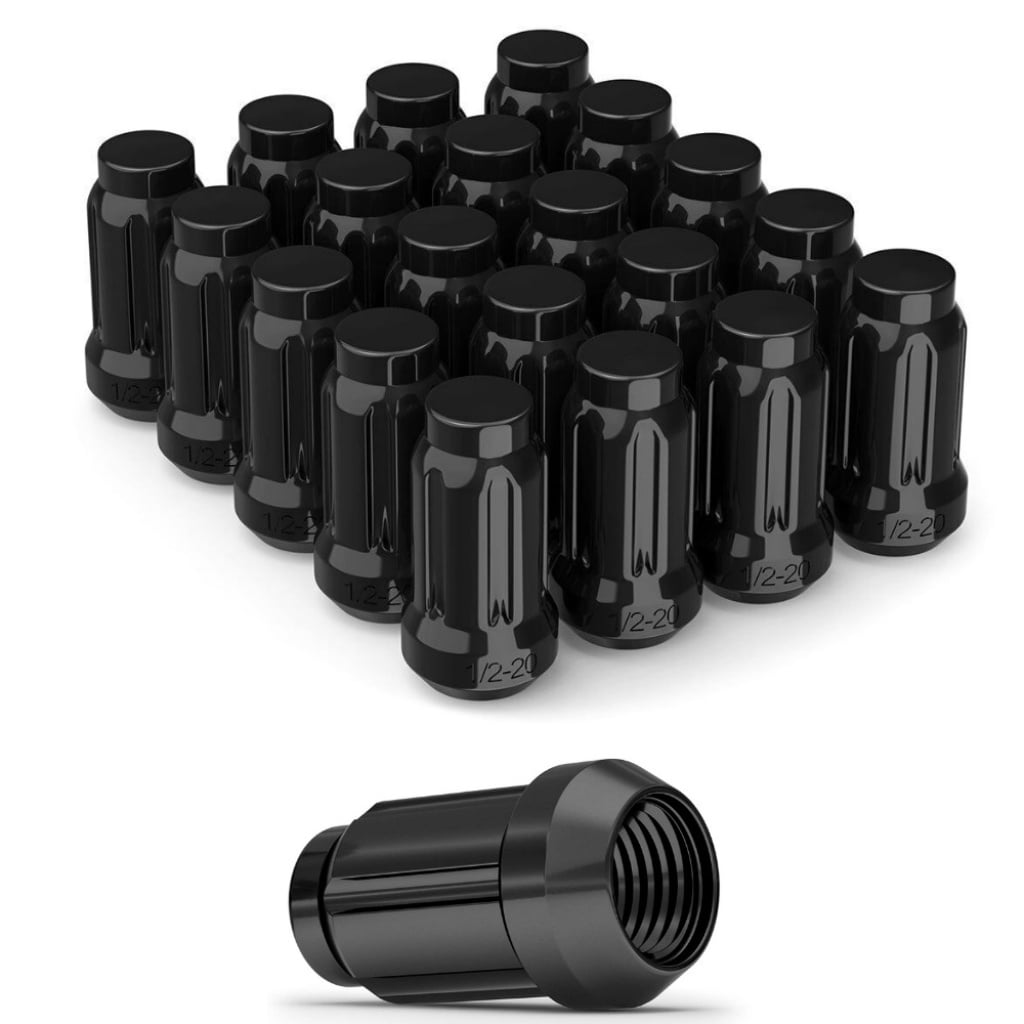 TUERCAS ESPECIALES 1 2X20 NEGRAS Llantas Pro