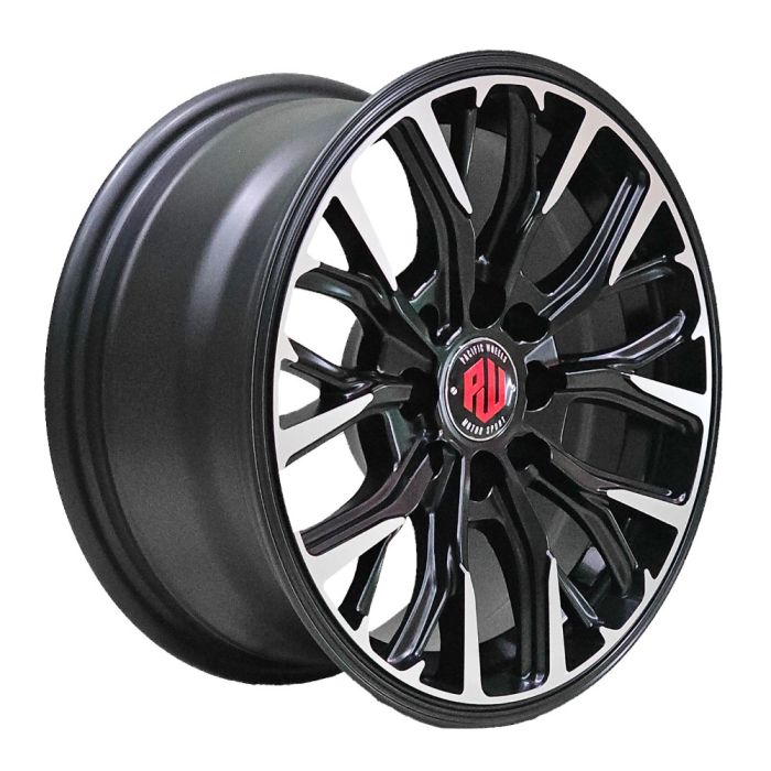 LLANTAS ARO 14X6.5 4X100/4X108 ET25 PACIFIC WHEELS VELOCE MBM - Llantas Pro
